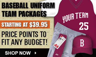 Baseball Uniform Team Packages – CustomJersey.com