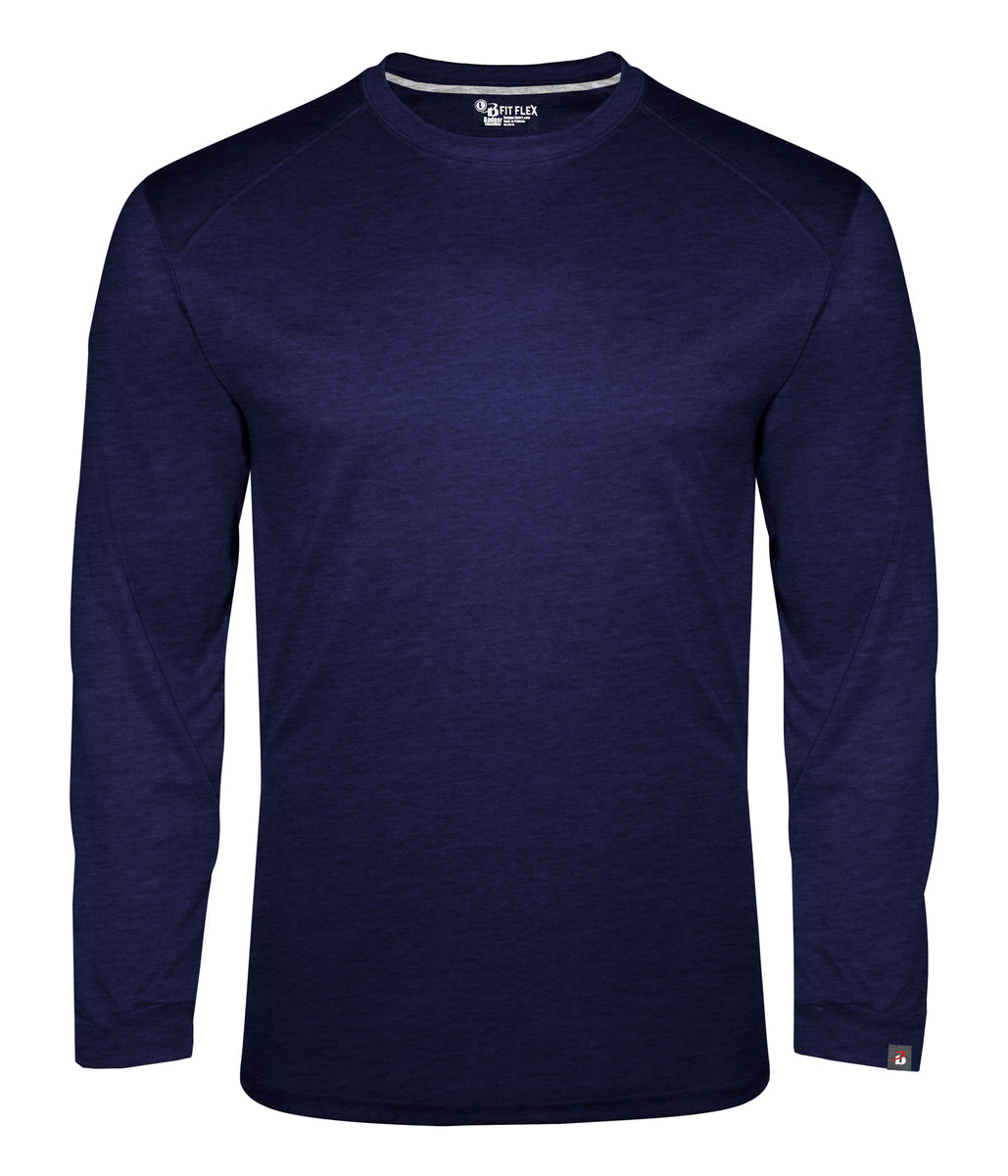 Badger Sport Fit Flex L/S Tee | Apparel & Accessories – CustomJersey.com